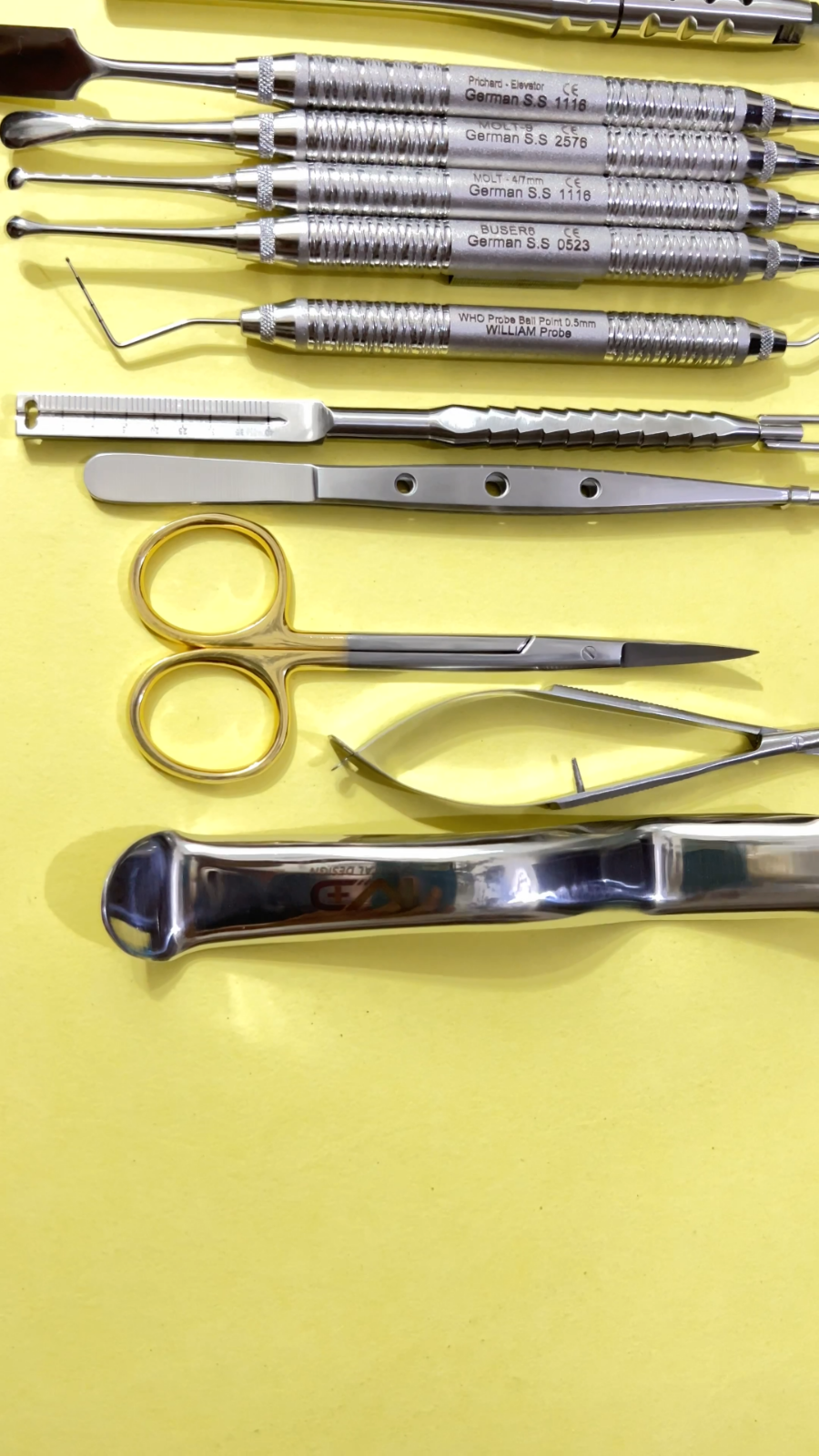 Micro Periodontal Oral Surgery Kit Surgical Instruments Dental Oral ...