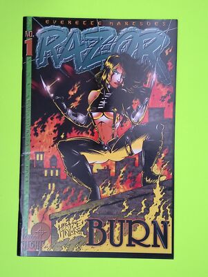 Razor Burn #1 1994 London Night Studios Mid Grade Comic Book A43-36 | eBay