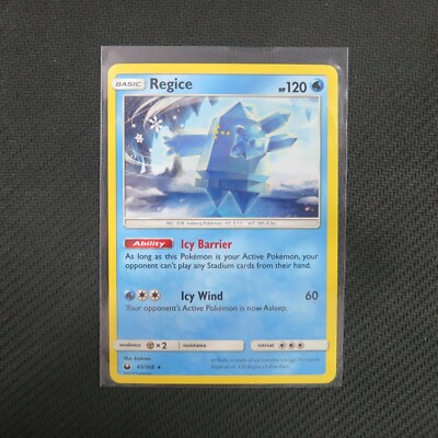 Regice 45/168 Rare Celestial Storm Pokemon TCG Card | eBay