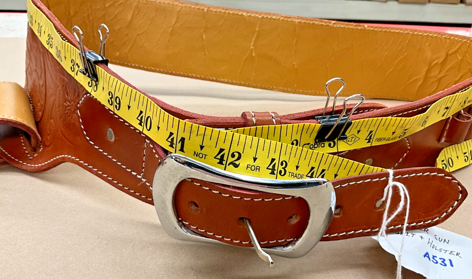 NEW LEATHER COWBOY WESTERN DROP LOOP BELT HOLSTER (#A531) | eBay