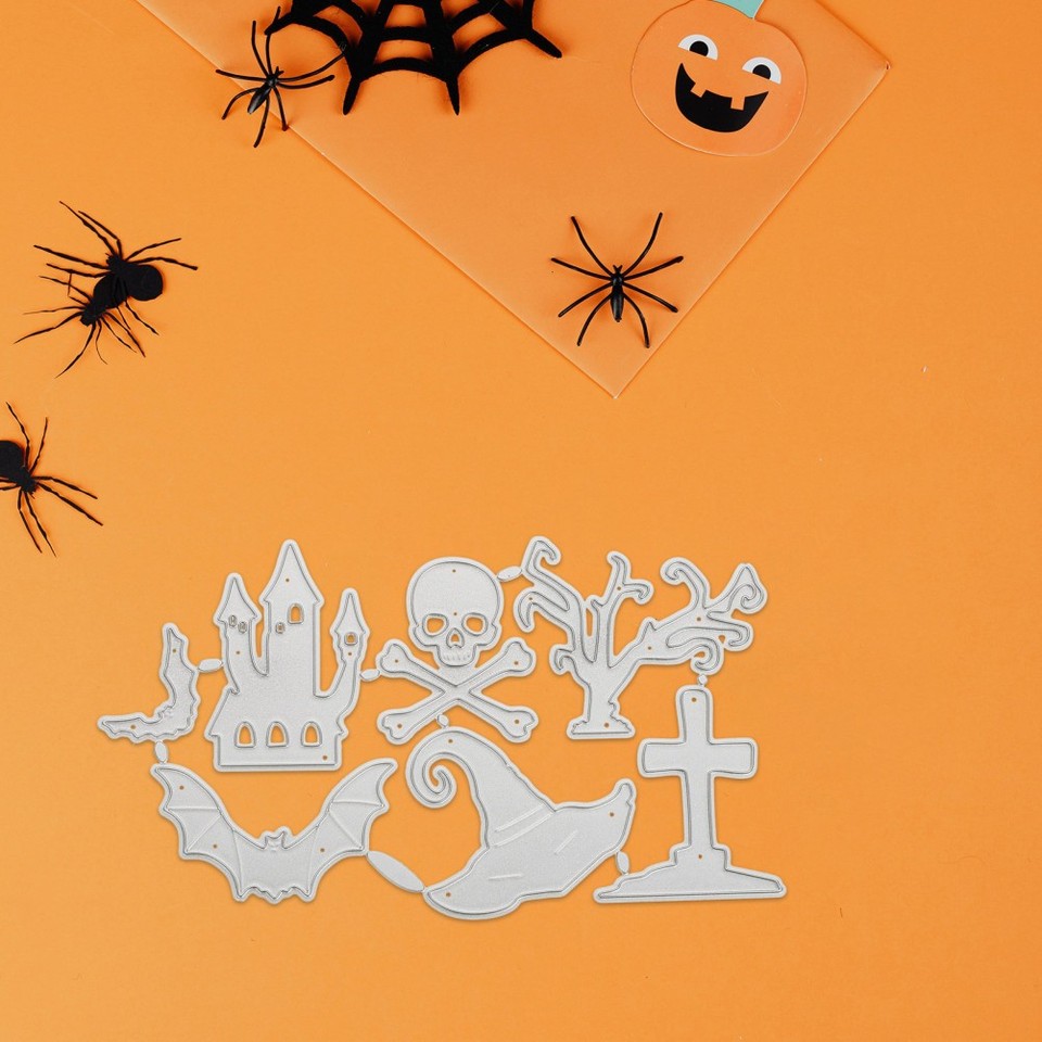Die-cuts Halloween Decorative Embossing Stencil Stencils Templates ...