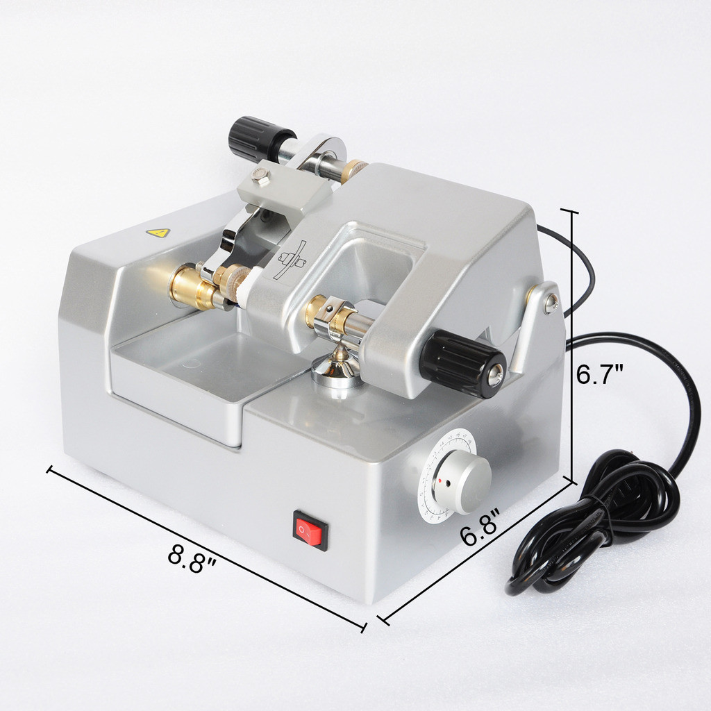 EF 110V Optical Lens Cutter Eyeglass Cutting Milling Machine Optometry ...