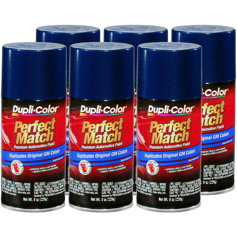 Duplicolor BGM0393 (6-Pack), Aerosol Paint for GM 28 WA8264, Metallic ...