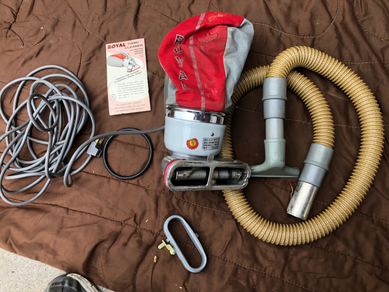 Vintage Royal 501 handheld vacuum | eBay