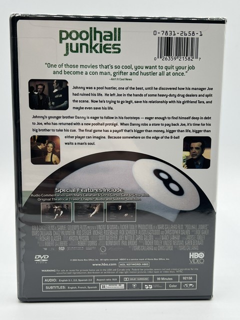 Poolhall Junkies (DVD, 2003) for sale online | eBay