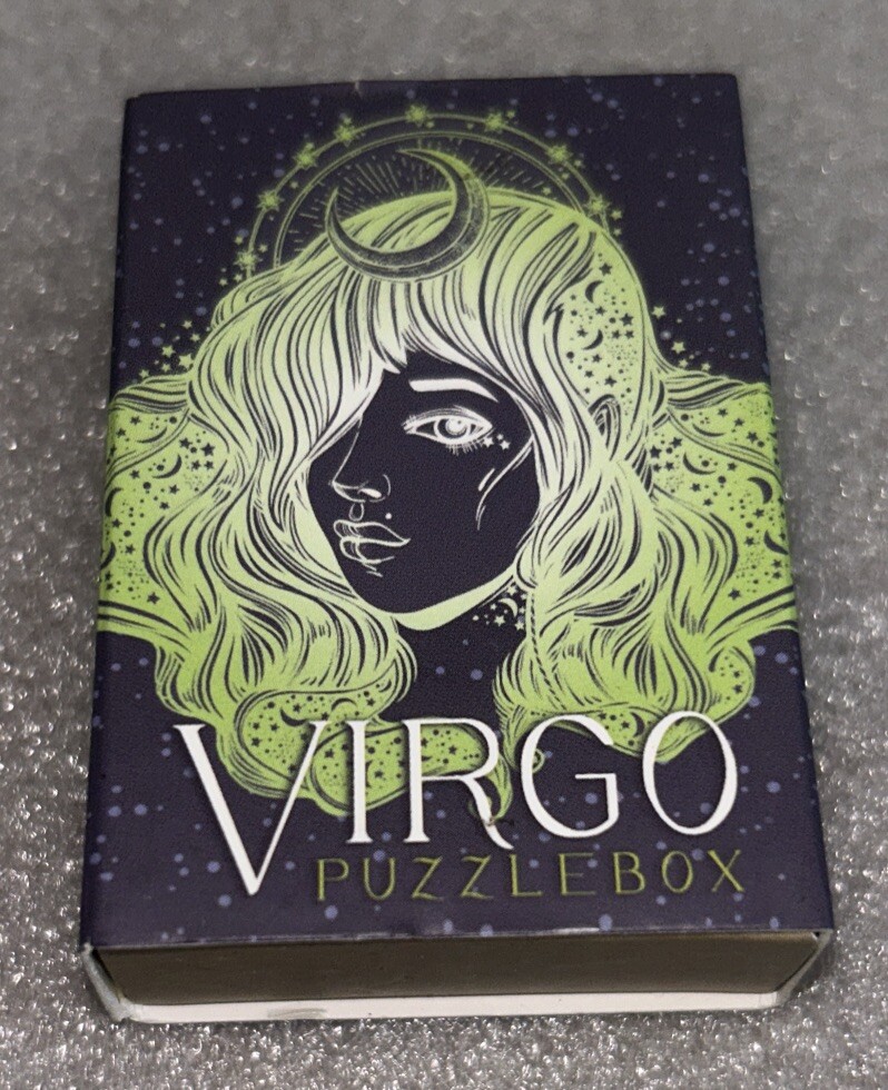 Project Genius Matchbox Puzzle Sealed Brain Teaser Miniature Game Virgo ...