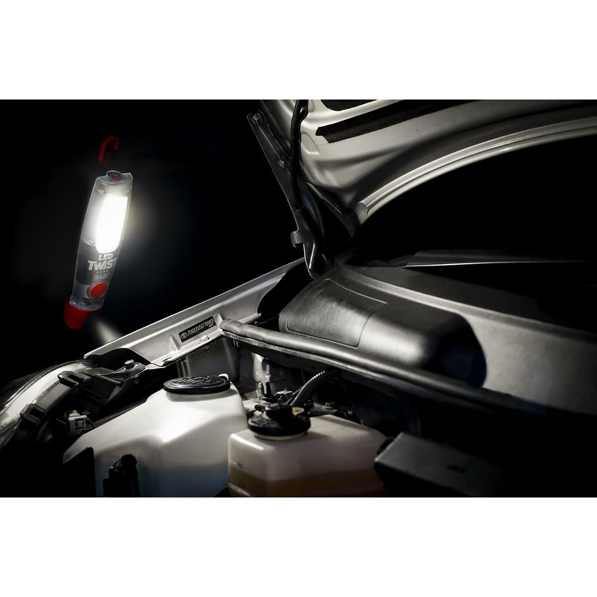 Sealey LED1001 Rechargeable 1000 Lumen COB LED Inspection Magnetic Lamp ...