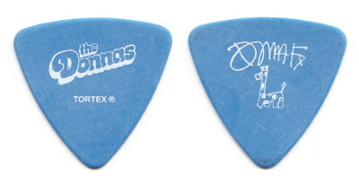 The Donnas Maya Ford Signature Blue Bass Guitar Pick - 2003 Tour | eBay