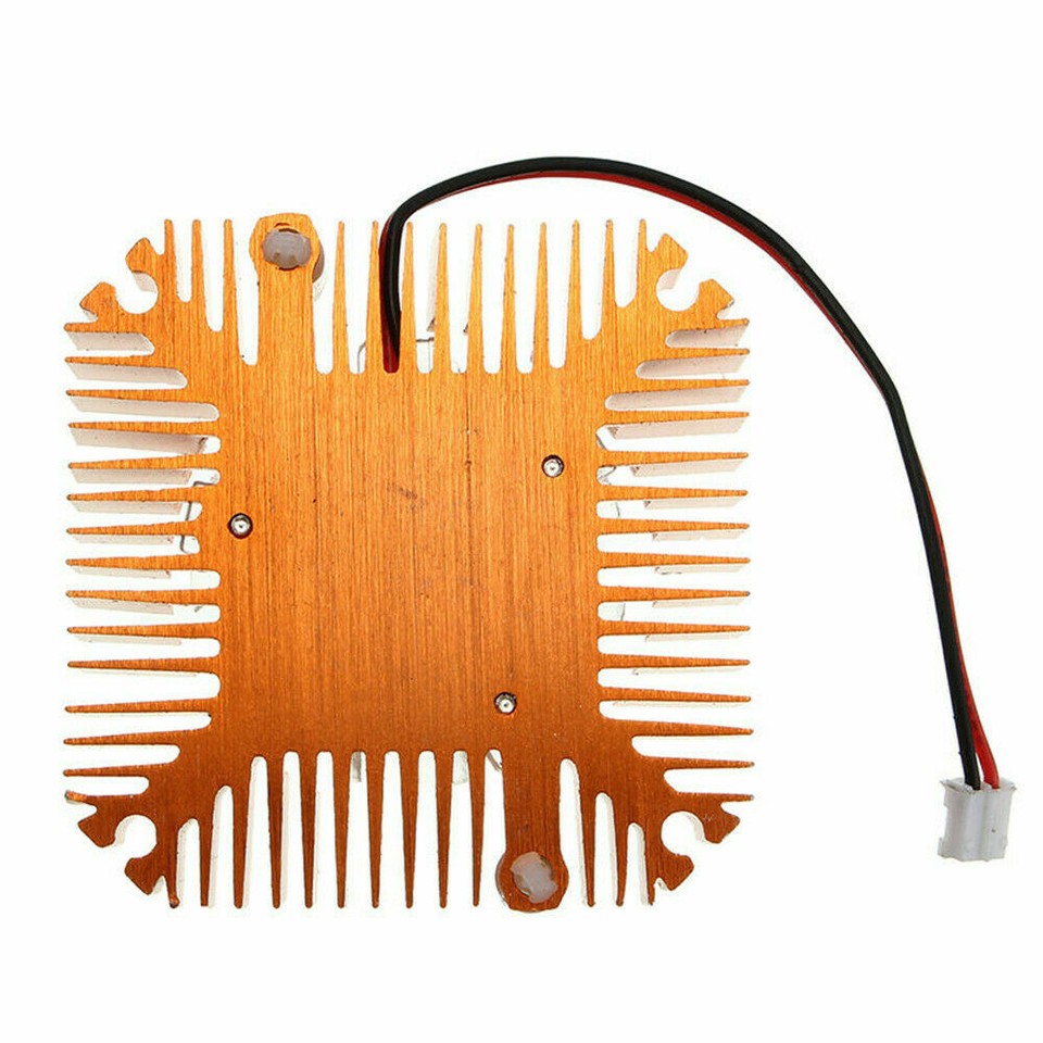 5x Aluminum Heatsink w/ Fan for 5W/10W High Power LED Light Cooling ...