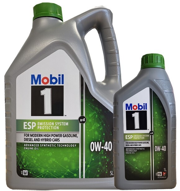 Mobil 1 ESP X4 0W 40 MB VW 51100 Porsche C40 ACEA C3 Motoröl 6 Liter ...