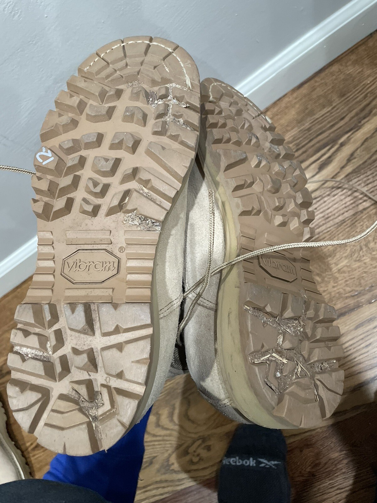 Pair of Addison Gore Tex Vibram Sole Army Military Bo… - Gem