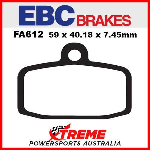 Sherco ST 290 Cabastany Replica 13-14 EBC Copper Sintered Front Brake ...