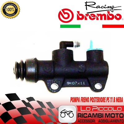 10477610 Brembo Rear Brake Pump PS 11 B Black 40 mm Guzzi Ducati ...