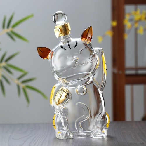Lucky Cat shaped 1000ML whiskey decanter for Liquor Scotch Bourbon | eBay
