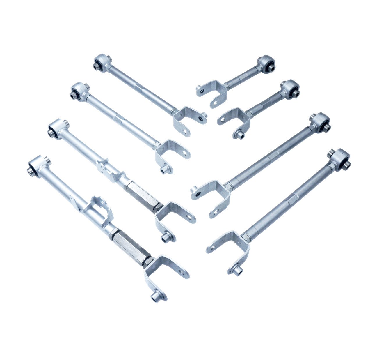 For 16-18 Miata Mx5 Silver Rear Camber + Traction + Toe Arms + Lower ...