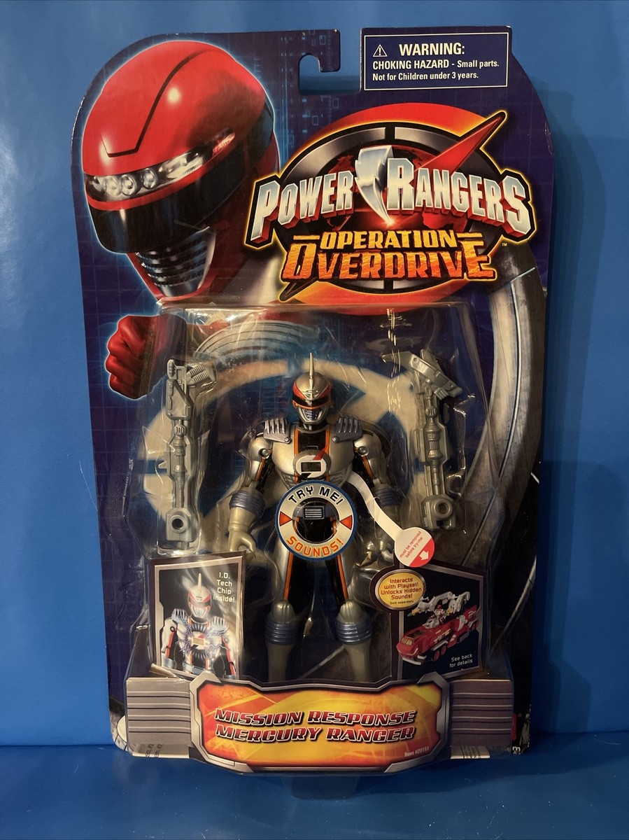 Power Rangers Operation Overdrive Mercury Ranger Toys