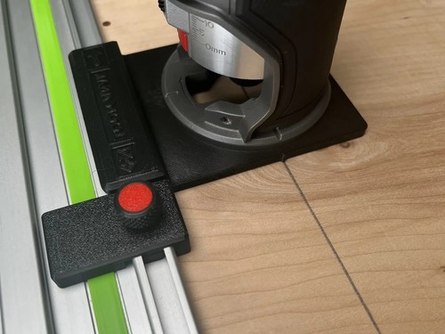 Track Saw Guide Rail Adapter for Milwaukee M18 Router - M18 2723-20 | eBay