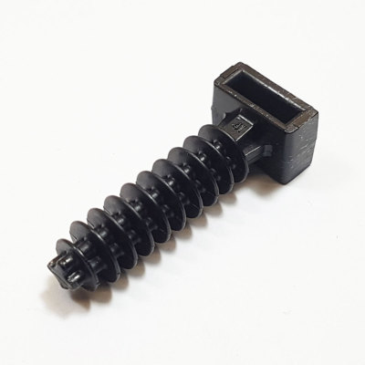 Cable Tie Masonary Mounts, Wall Plug Mount Base Masonry Fixings, Cable ...