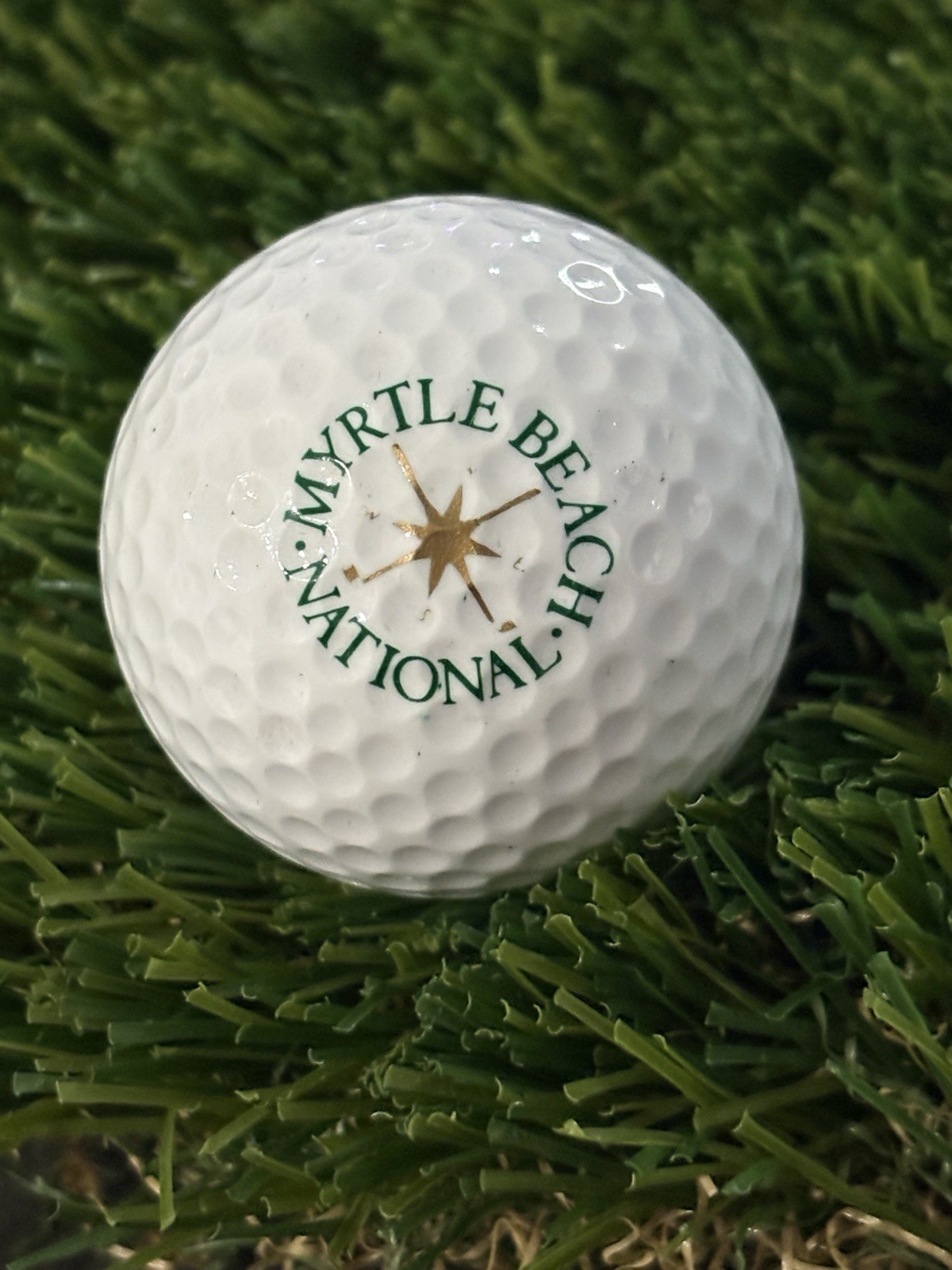 Myrtle Beach National Golf Club Logo Golf Ball- South Carolina SC | eBay UK