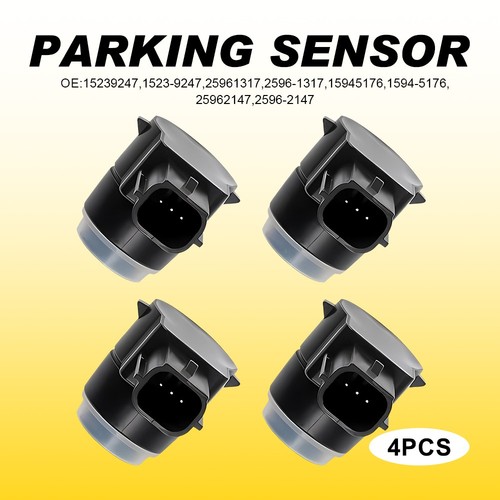 4PCS Reverse Backup Parking Bumper Park Assist Sensor For GMC Chevy ...