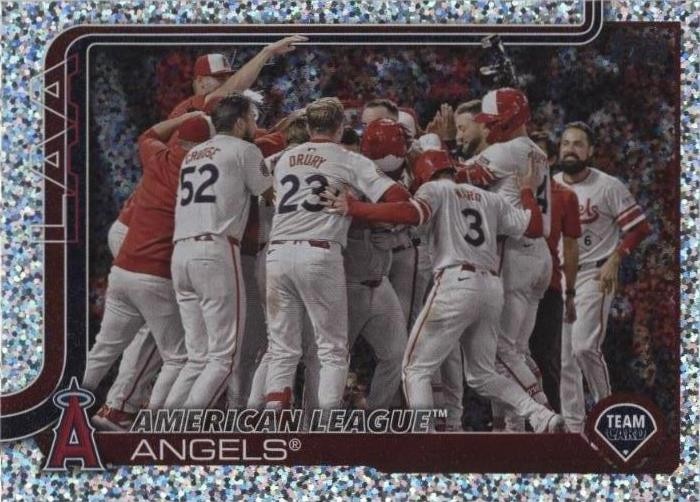2025 Topps Series 1 - Los Angeles Angels #85 Confetti for sale online ...