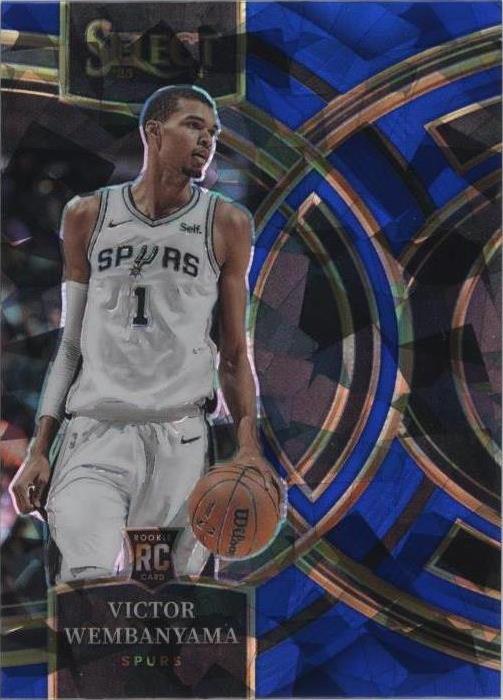 2023-24 Panini Select - Premier Level Blue Cracked Ice Prizm #121 ...