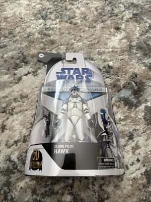 Star Wars Black Series Clone Pilot Hawk 6” Figure Clone Wars Target ...