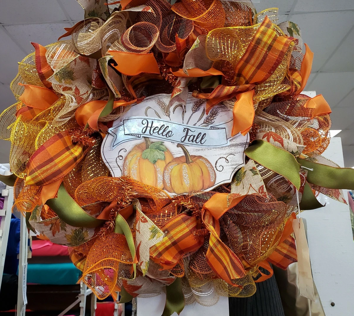 Fall Mesh Wreath Ideas