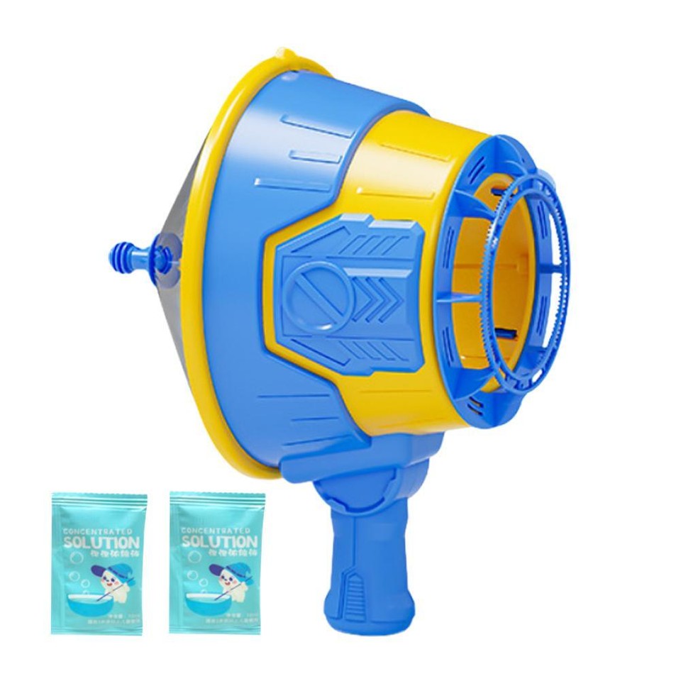 Unique Air Cannon Multi Hole Bubble Blower Handheld Firework Gatling ...