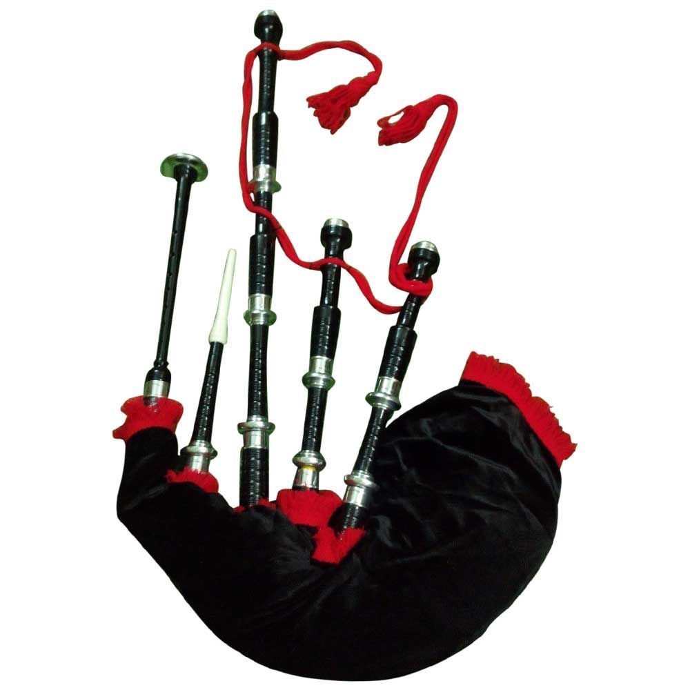 SCOTTISH GREAT HIGHLAND BAGPIPE ROSEWOOD FULL SET/Dudelsack,Gaita ...