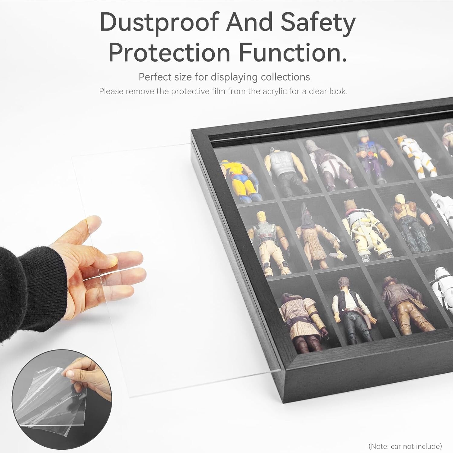 3.75 inch Figure Collectors Showcase, Display Frame Case for Action Figures, ... | eBay