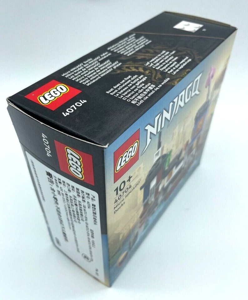 LEGO NINJAGO Micro Ninjago City Docks 40704 Brand New & Sealed | eBay