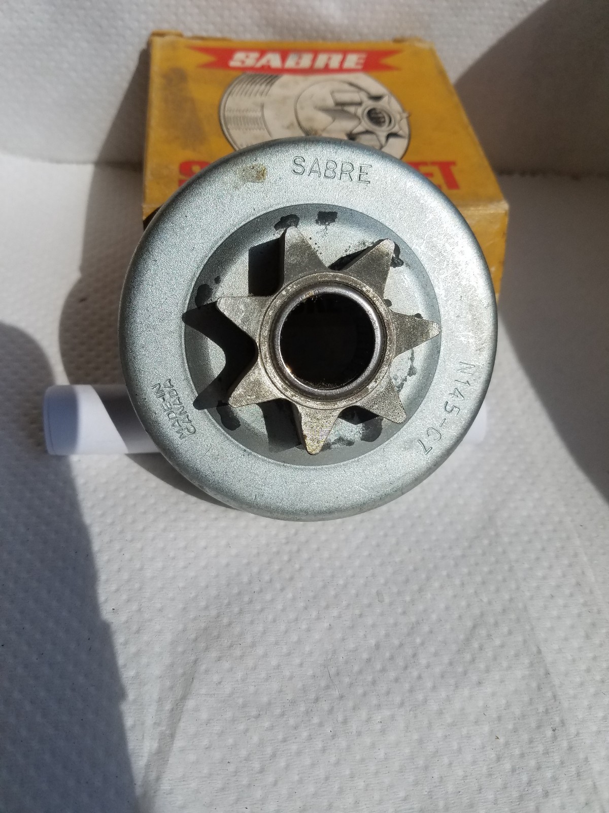 Sabre N145-C7 Sprocket 7/16” x 7T Homelite 900D, 909D, 990D, 2100 Auto ...