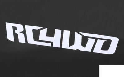 RC4WD Large White Vinyl Decal Z-L0115 Logo Emblem Sticker window Badge ...