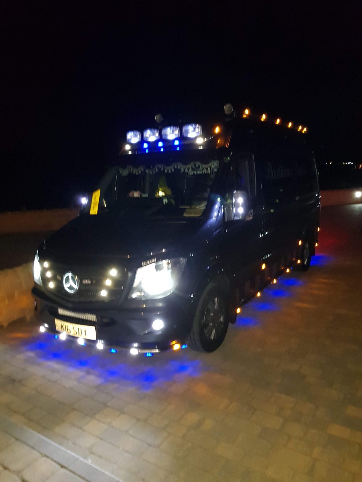 RED HELLA STYLE LED FLUSH FIT KELSA BAR MARKER LAMP LIGHT 12v 24v | eBay UK