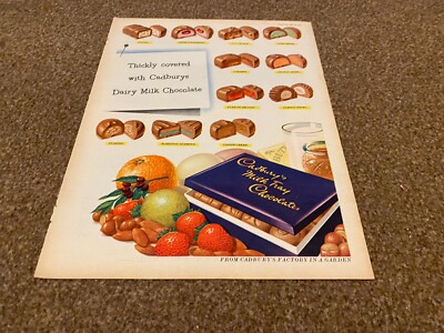 PPOBK13 ADVERT 14X11 CADBURY'S MILK TRAY CHOCOLATES | eBay