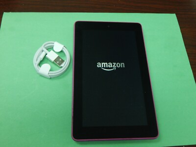 Amazon Kindle Fire 5th Gen Wi-Fi, 8GB SV98LN PURPLE FREE BUNDLE ...