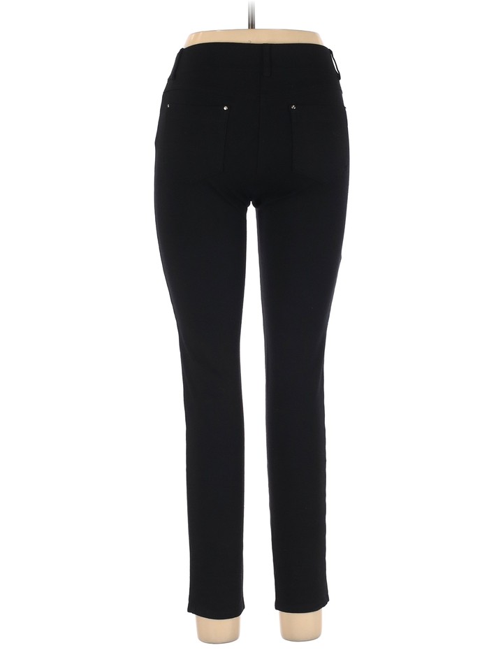 89th + Madison Women Black Casual Pants 6 | eBay