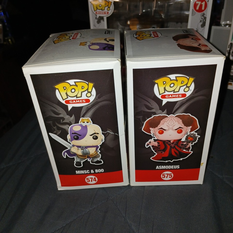 Funko Pop! Dungeons & Dragons Minsc & Boo #574 with Chalice Protector ...