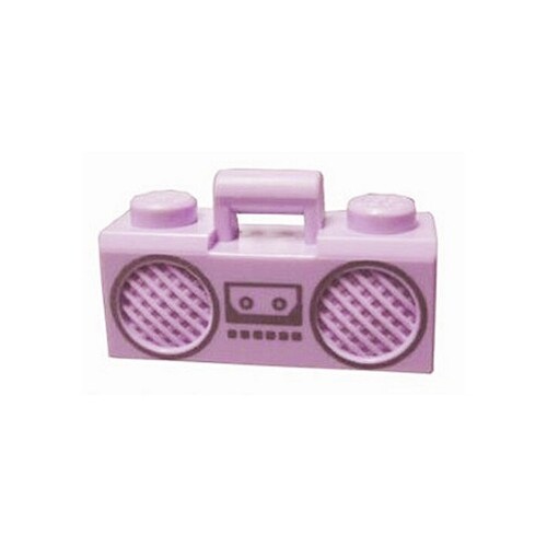 LEGO - Minifig, Utensil - Radio / Boom Box w/ Handle -- PICK YOUR COLOR ...