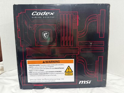 MSI Codex R2C C13NUC5-287US Gaming Desktop w / NVIDIA GeForce RTX 4060 ...