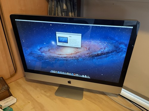 Apple iMac 2.7GHz i5, 1TB Storage, 4GB RAM, 2011 Model, Fully Working | eBay UK