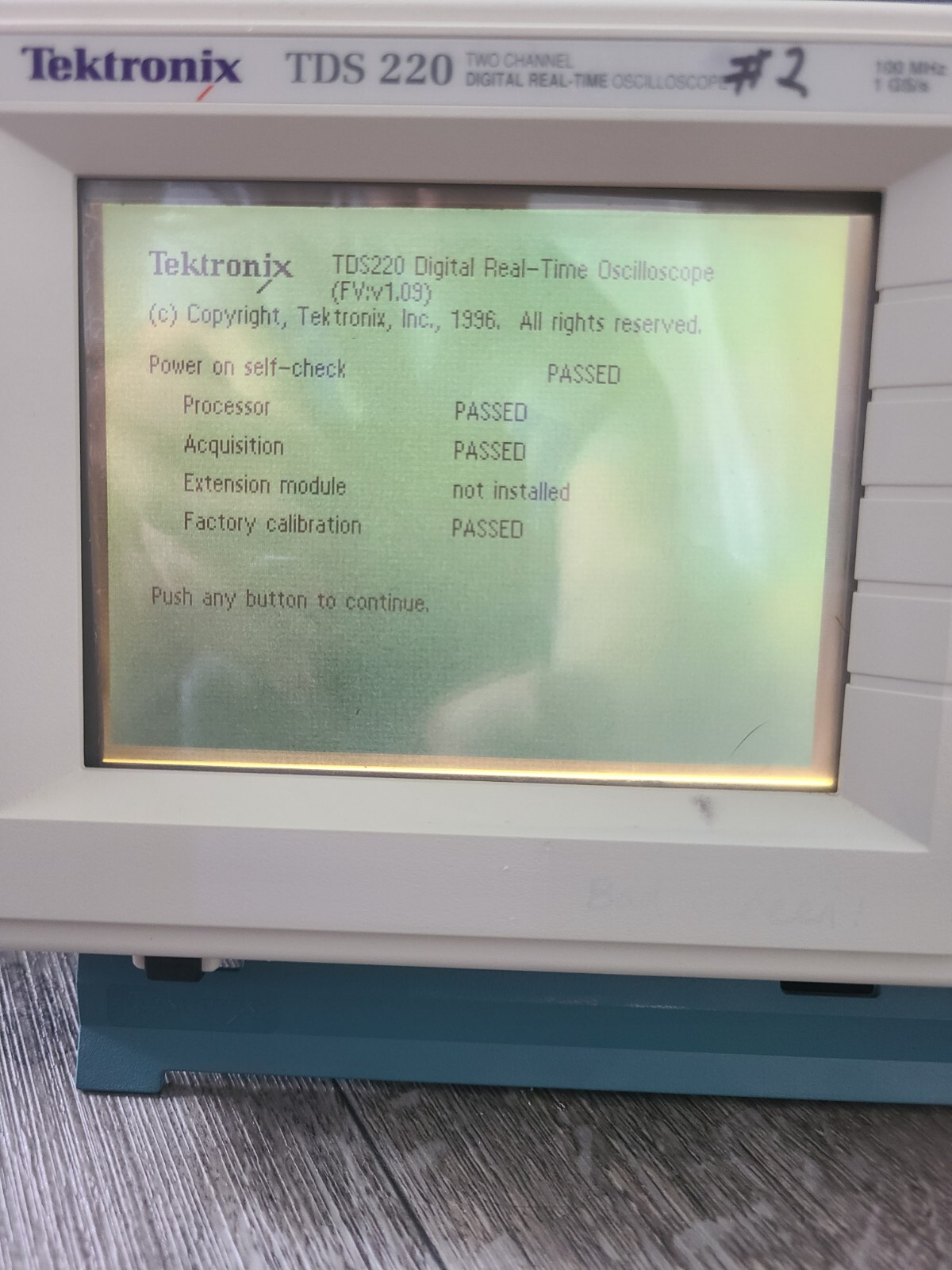 Tektronix TDS220 Digital Oscilloscope for sale online | eBay