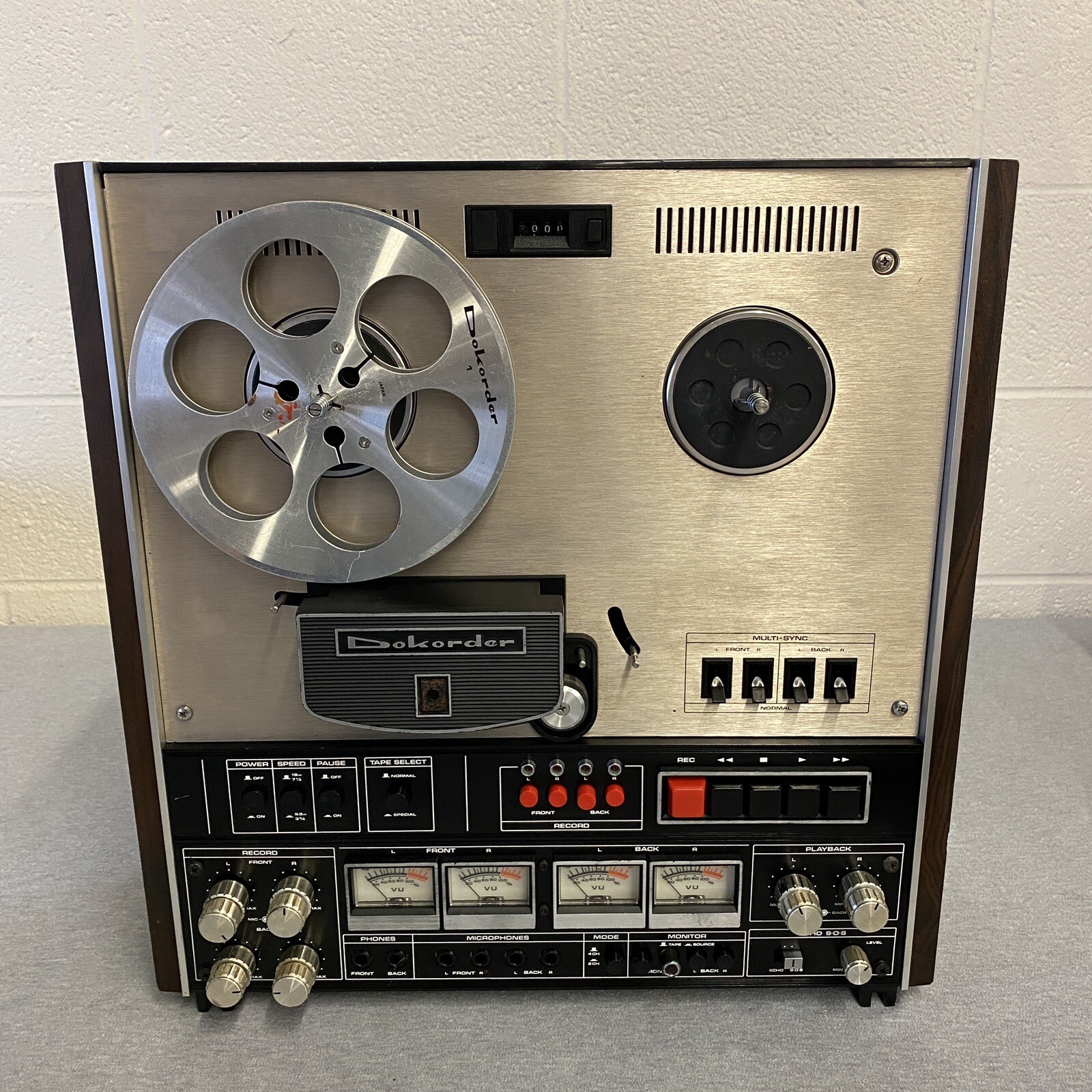 Dokorder Model 8140 Reel to Reel 4 Channel Tape Recorder (Read) G3D | eBay