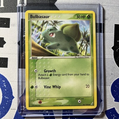 Pokémon TCG Bulbasaur EX Crystal Guardians 46/100 Regular Common | eBay