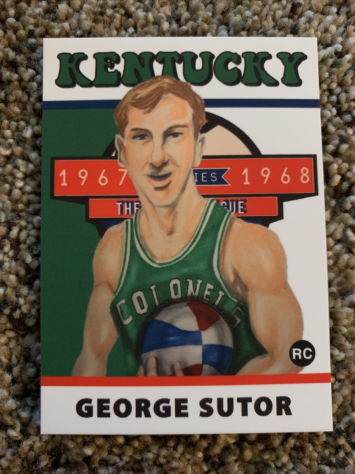 2019 1967-68 Lana Sports ABA George Sutor RC #16 | eBay