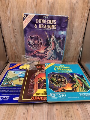 NEVER USED VTG TSR 1980 Dungeons & Dragons Expert Box Set #2 D&D ...