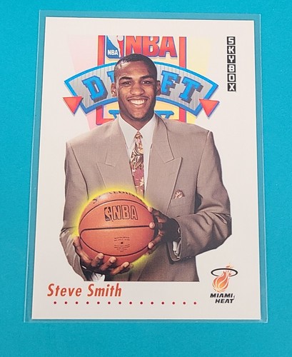 1991 SkyBox RC #517 Steve Smith Miami Heat Basketball Card I6 | eBay