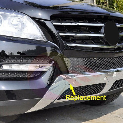Chrome Front Bumper Tow Hook Cover For Mercedes W166 ML350 ML550 12-15 ...