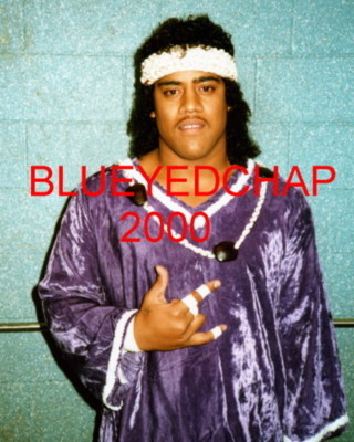 ISLANDER TAMA WRESTLER 8 X 10 WRESTLING PHOTO WWF WCW | eBay